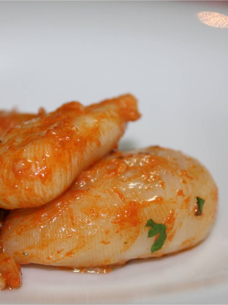 Huevos de choco en salsa, un manjar perfecto - Azafranes y Canelas