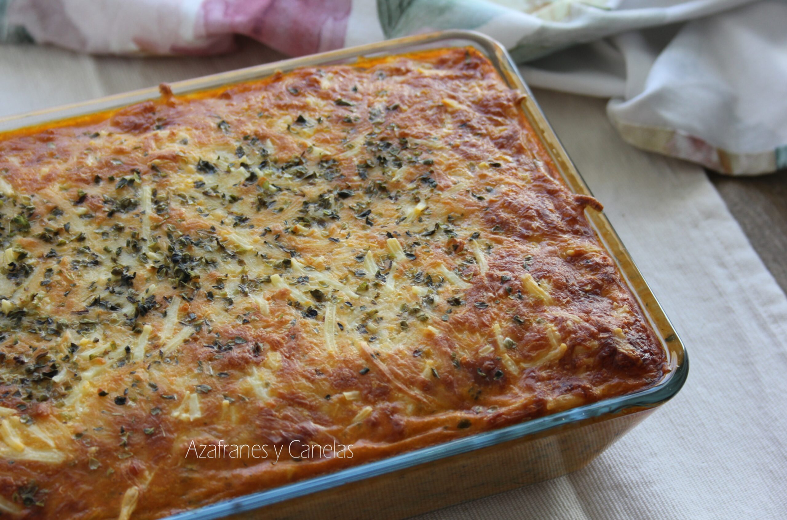 Pastel de Calabacín, ideal para los que odian la verdura - Azafranes y ...